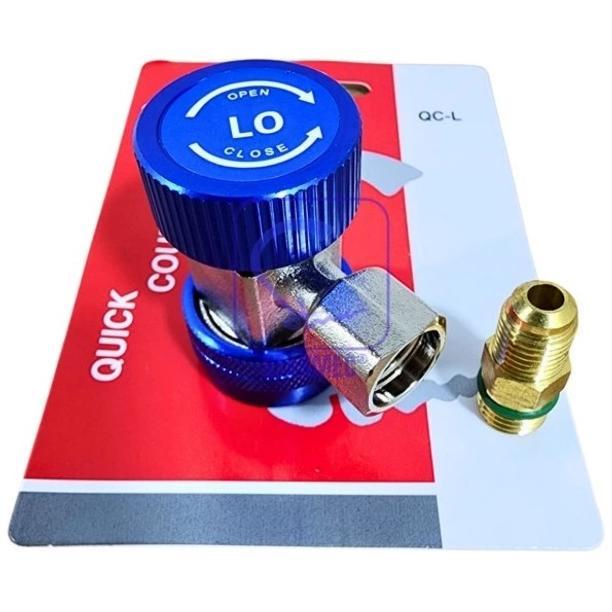 Quick Coupler Low Pressure Pengisian Freon AC Mobil R134a | Lazada ...