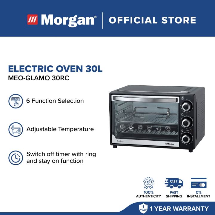 [EXCLUSIVE] MORGAN MEO-GLAMO 30RC ELECTRIC OVEN 30L ROTISSERIE ...