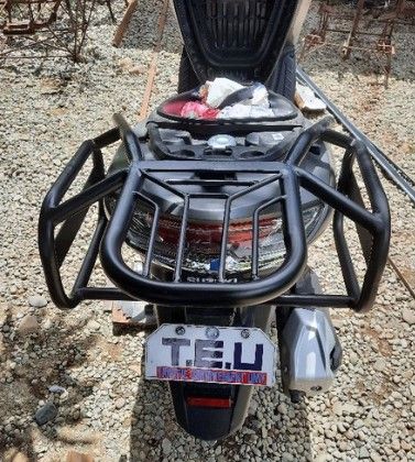 SUZUKI BURGMAN STREET 125 / EX - Top Box with Side Pannier Bracket ...