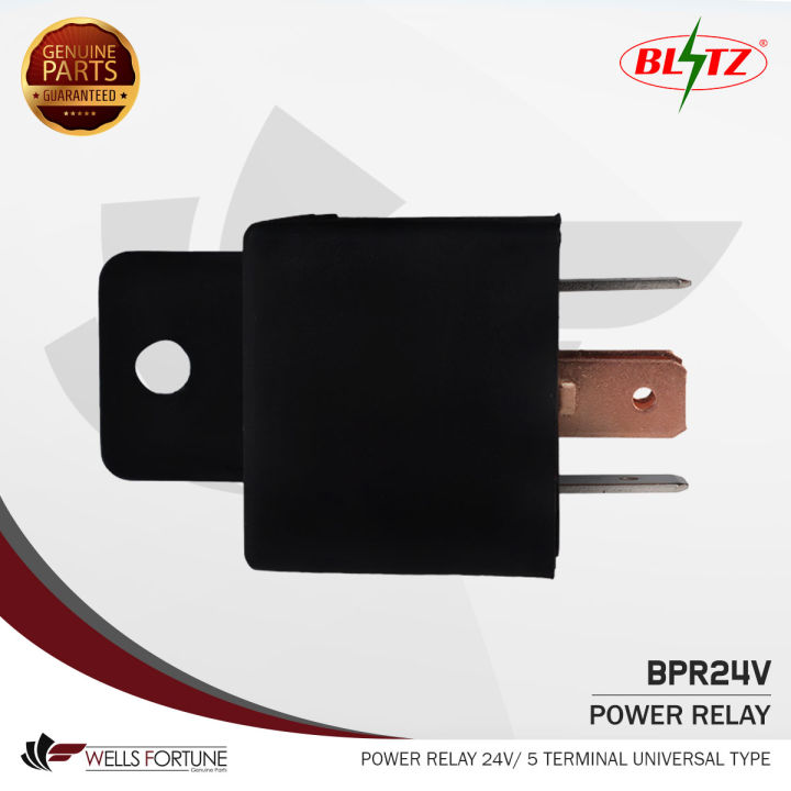 Power Relay 24V 5 Terminal Universal Type BLITZ (BPR24V) | Lazada PH