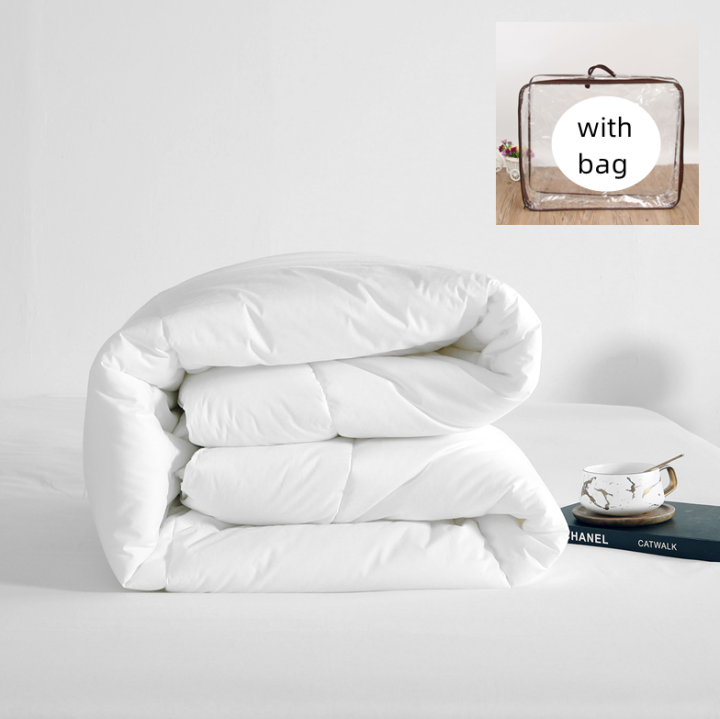 JashKevin - Plain White Comforter / Duvet Filler / Insert / Alternative ...