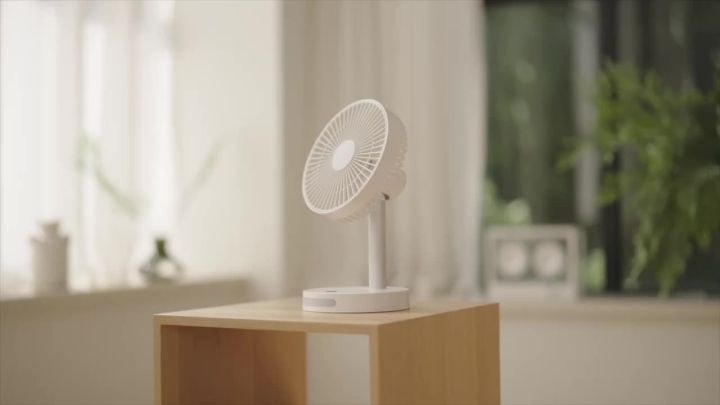 Vissko USB Desk Camping Fan Strong Airflow & Quiet Operation Five-Speed ...