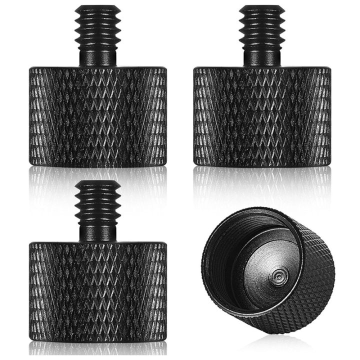Mic Stand Adapter 5/8 Female to 1/4 Male for Camera Mount Tripod Thread Adapter Screw Adapter ...