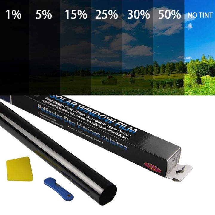 【Motor Accessories】1 Roll 50cm X 3m 1/5/15/25/35/50 Percent Window Tint ...