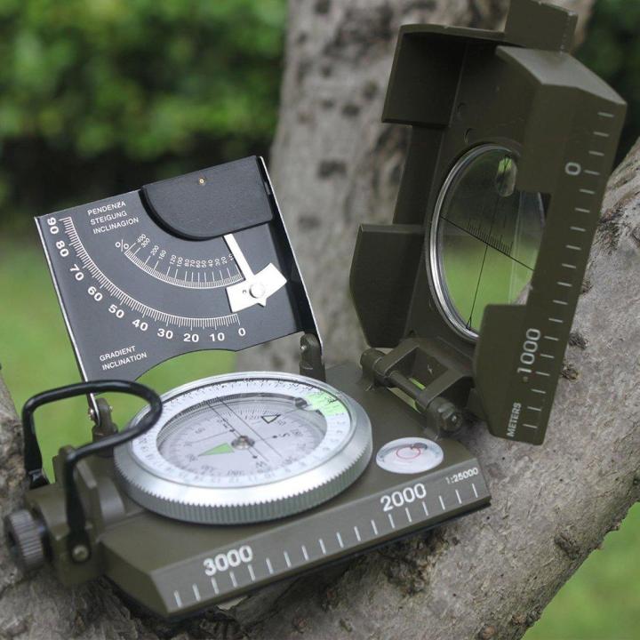 GOOD Professional Military Army Sighting Luminous Compass with ...