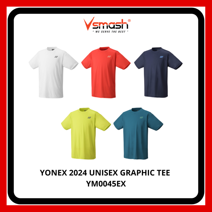 Yonex 2024 Unisex Graphic Tee YM0045EX | Lazada