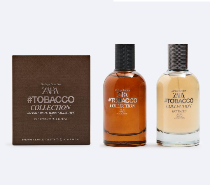 ZARA TOBACCO COLLECTION RICH WARM ADDICTIVE + INFINITE RICH WARM ...