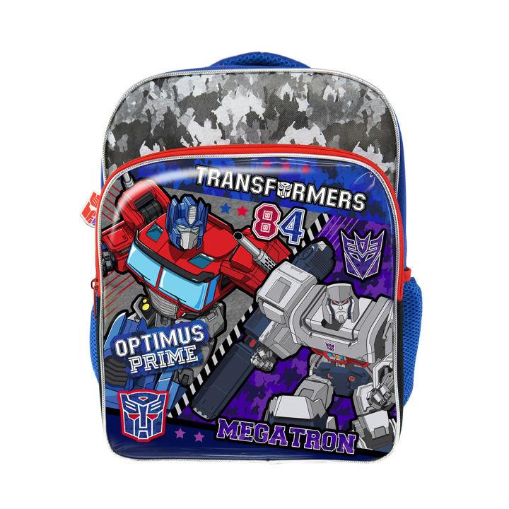 🌟 New! Transformers Autobots Optimus Prime and Megatron 12" Backpack ...