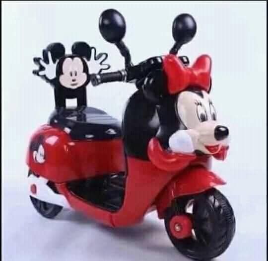 #5188 Mickey mouse rechargeable Scooter motor bike | Lazada PH