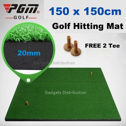 20mm PGM 1.5x1.5m 1.5m x 1.5m Golf 20mm EXTRA THICKNESS Grass Hitting ...