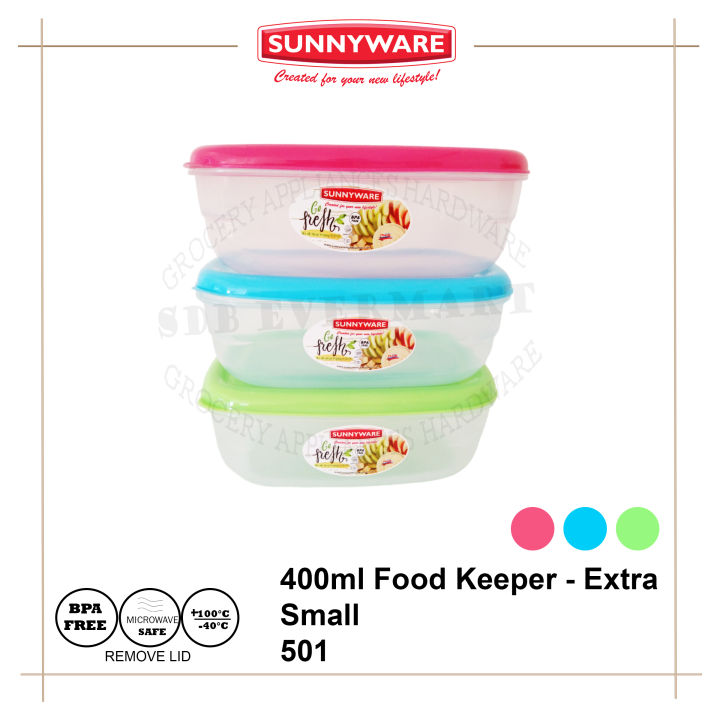 Sunnyware-Food Keeper-[501 502]-Extra-Small Small-1pc | Lazada PH