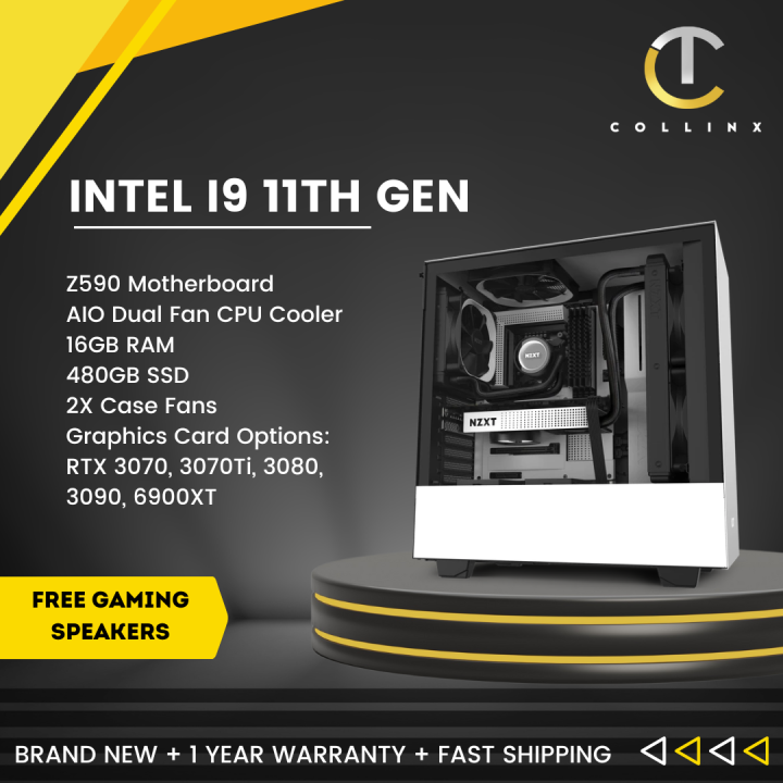 [ IMMORTAL BUILD ] Intel Core i9 11th Gen PC Desktop | Nvidia RTX ...