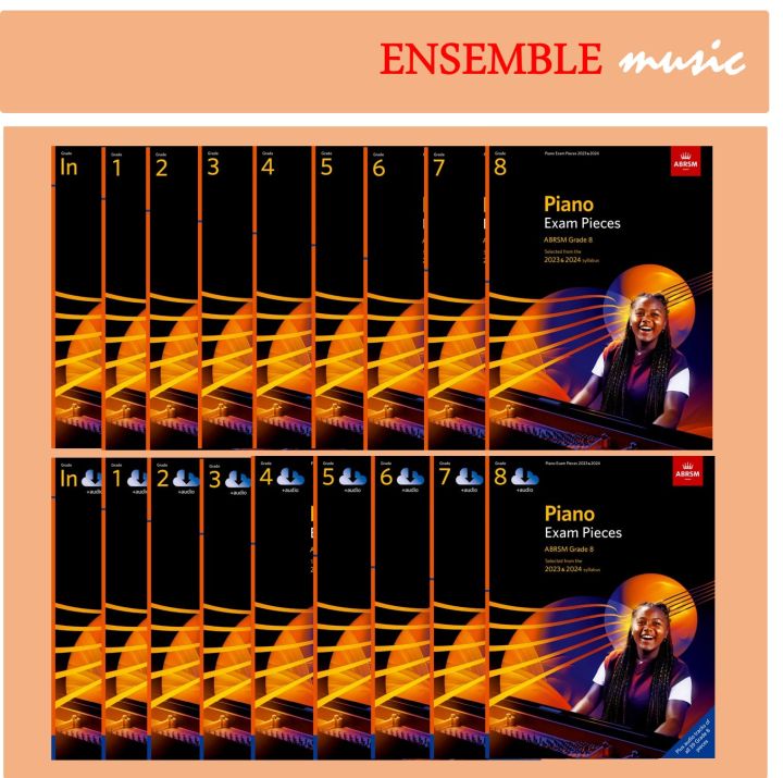 ABRSM Piano ExamPieces 2023 & 2024 Initial Grade, Grade 1, Grade 2, Grade 3, Grade 4, Grade 5 ...
