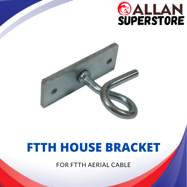Allan Superstore Galvanized House Bracket metallic Fiber Optic Cable ...