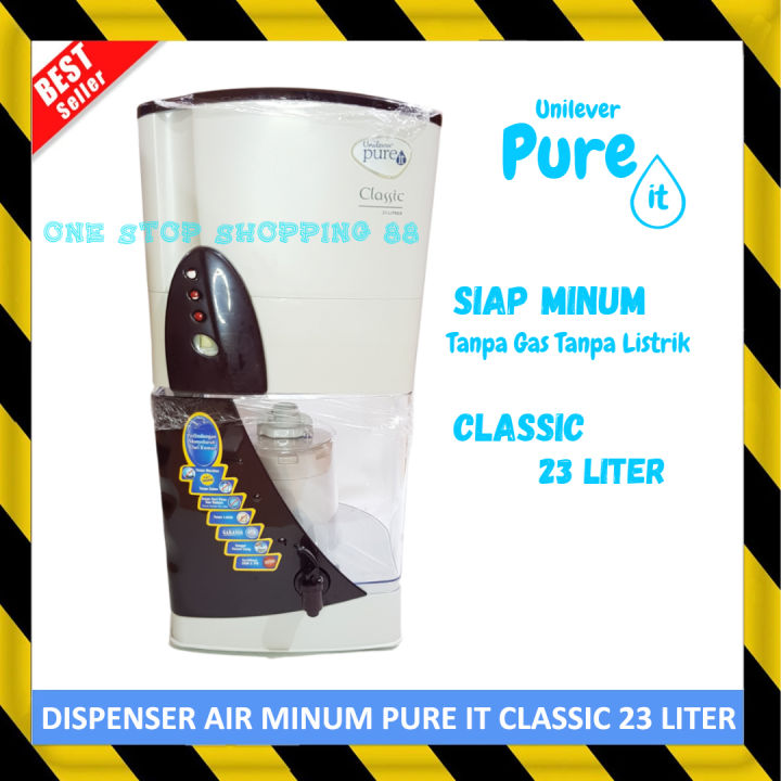MESIN WATER PURIFIER DISPENSER AIR MINUM MINERAL UNILEVER PURE IT ...