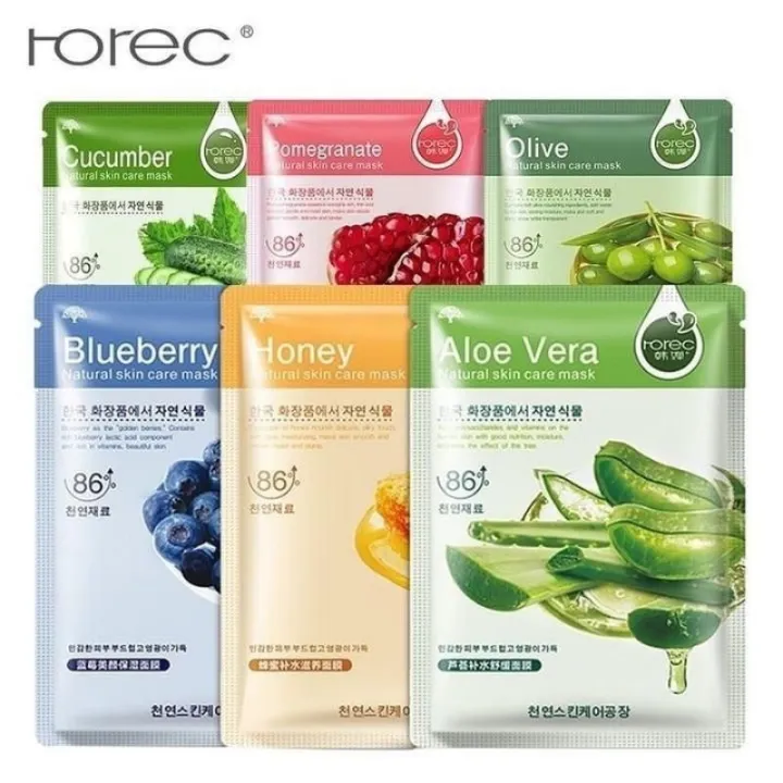 ( ORI ) ( Bisa COD ) Masker Hchana Sheet mask Original 100% / Masker ...