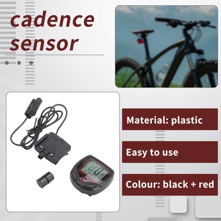 Waterproof Bike Computer Bicycle Meter Odometer Speedometer LCD Display ...