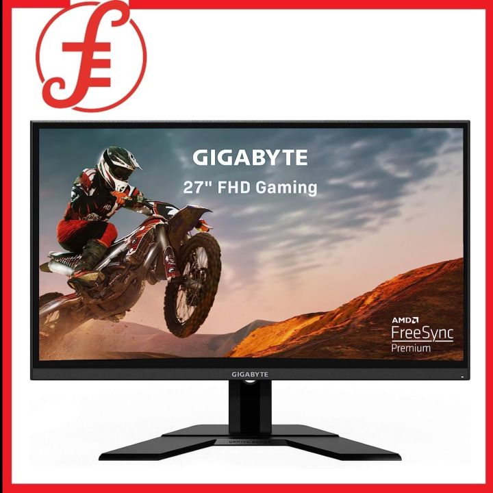 GIGABYTE G27F Gaming Monitor - 27" IPS FHD 144Hz | Lazada Singapore