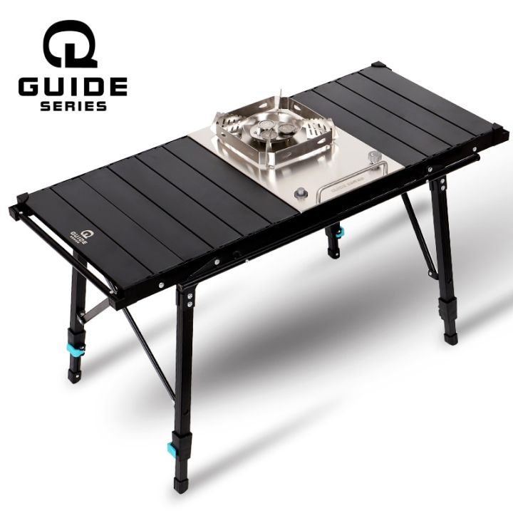 Outdoor Aluminum Alloy IGT Table Adjustable Height Portable Telescopic ...