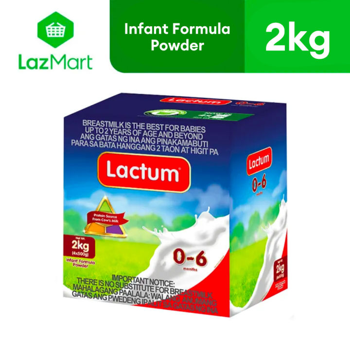 Lactum for 0-6 Months Old 2kg Infant Formula Powder | Lazada PH