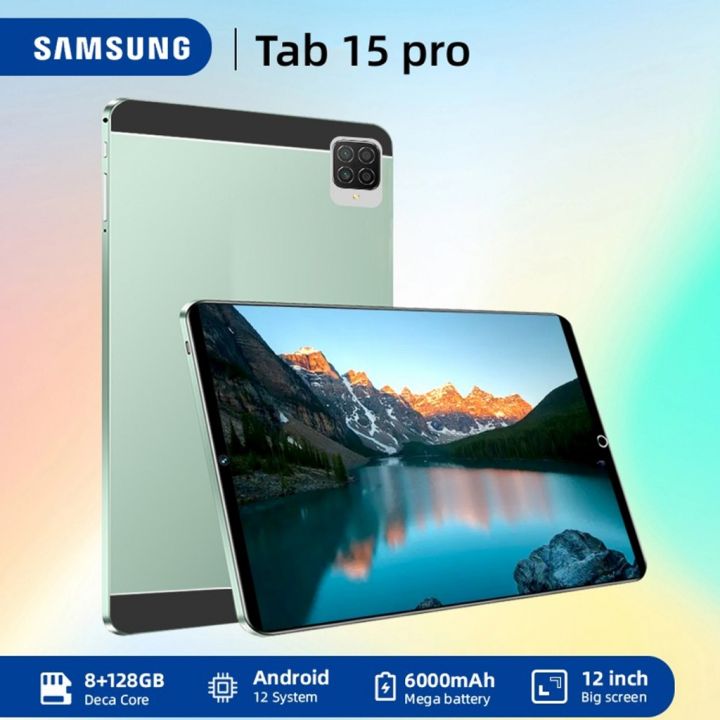 samsung Tab 15 pro 5G Original Tablets 12 Inch 8GB + 256GB Android ...