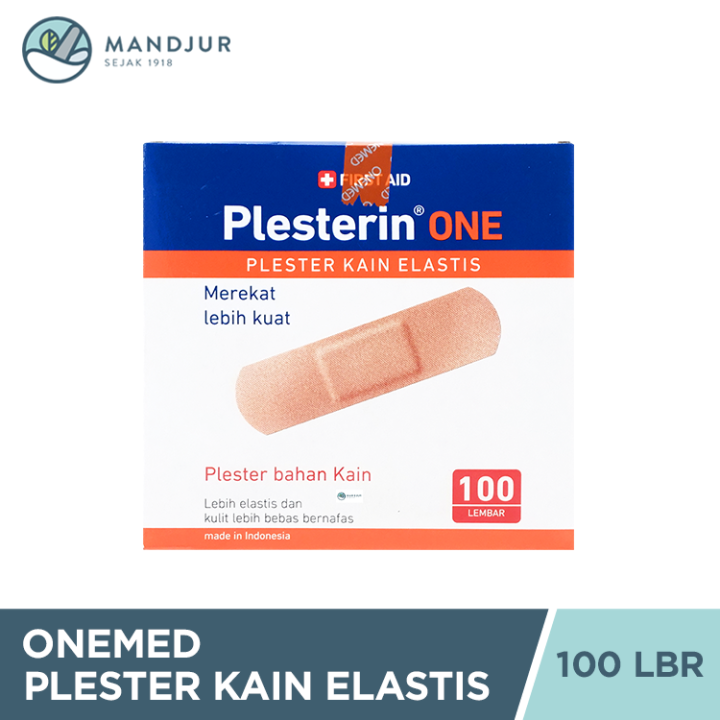 Onemed Plesterin One Kain Elastis 100 Lembar - Plester Luka | Lazada ...