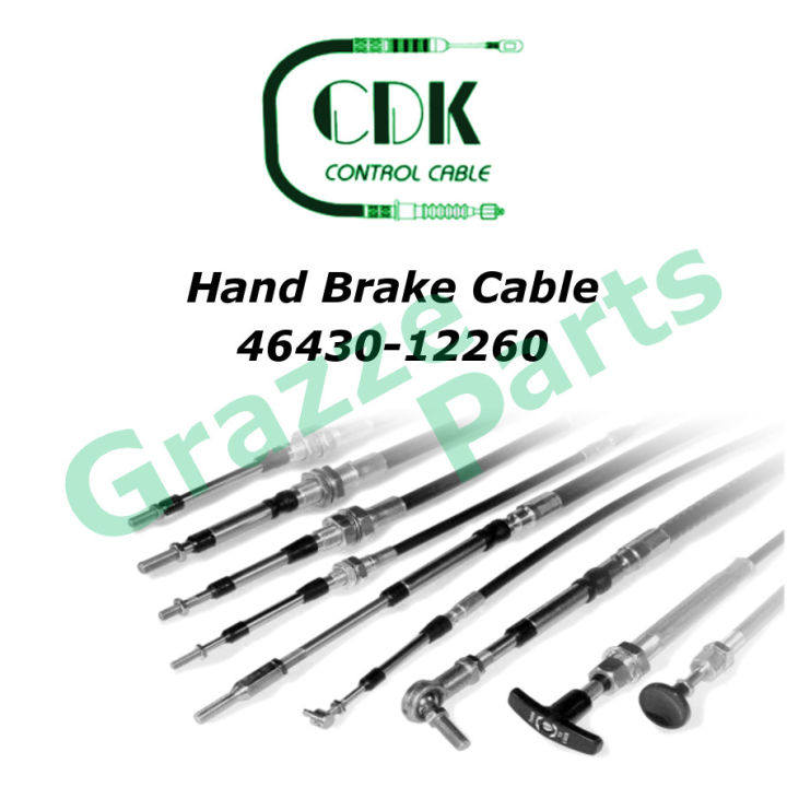 CDK Hand Brake Control Cable (Rear Disc) Left 46430-12260 for Toyota ...