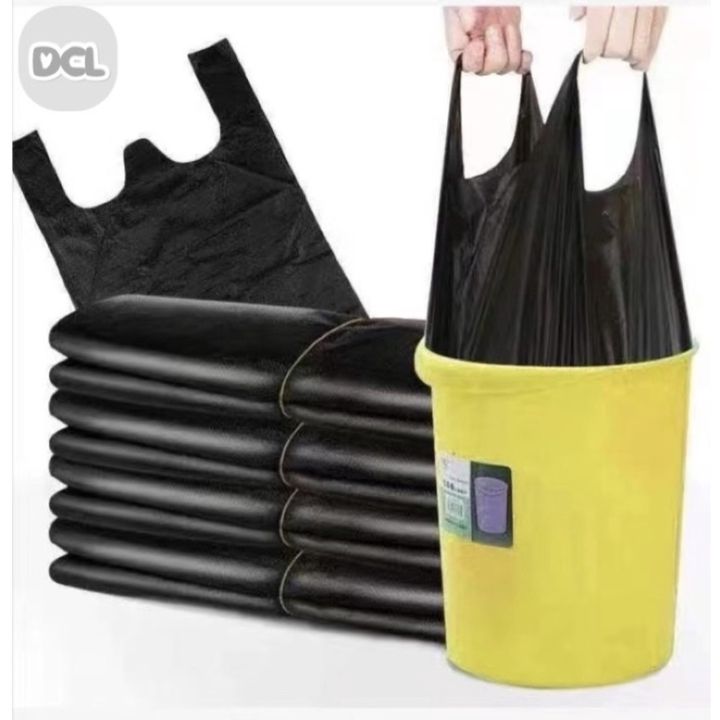 1 pack BLACK GARBAGE BAG | Lazada PH