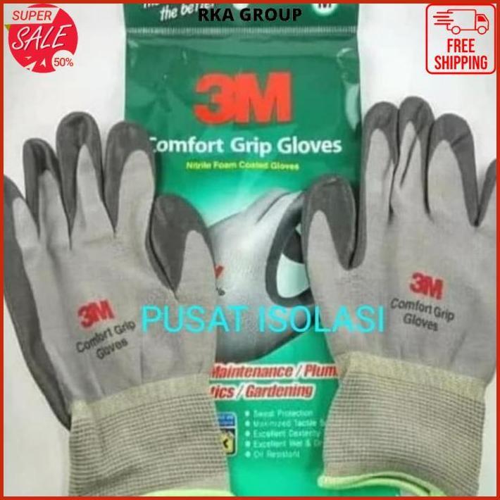 3M Comfort Grip Gloves/Sarung Tangan Listrik 3M/ Kualitas Premium ...