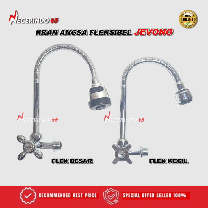 JEVONO KRAN ANGSA FLEKSIBEL 1/2" KERAN ANGSA CUCI PIRING KRAN WASTAFEL ...