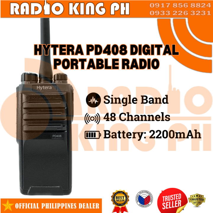 Hytera PD408 Digital Portable Radio | Lazada PH