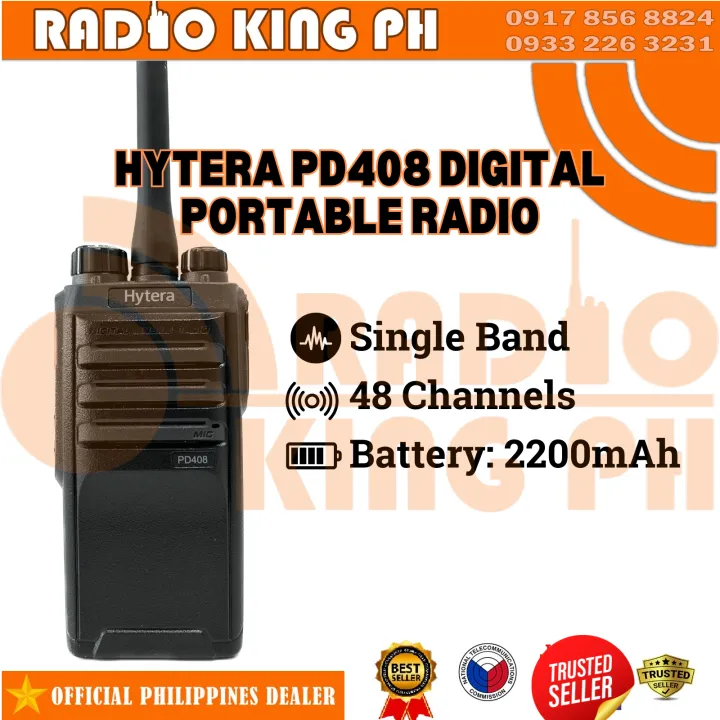 Hytera PD408 Digital Portable Radio | Lazada PH