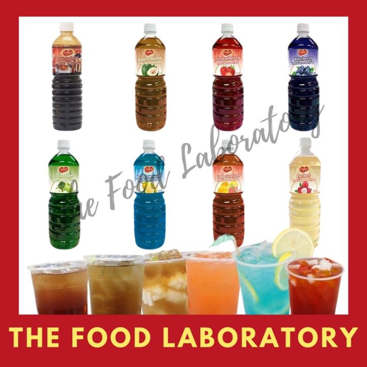 Injoy Flavored Syrup Chocolate Strawberry Caramel Sugar Blueberry Green ...