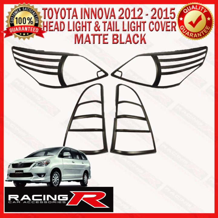 Toyota Innova 2012 to 2015 Head Light and Tail Light Garnish Cover ...