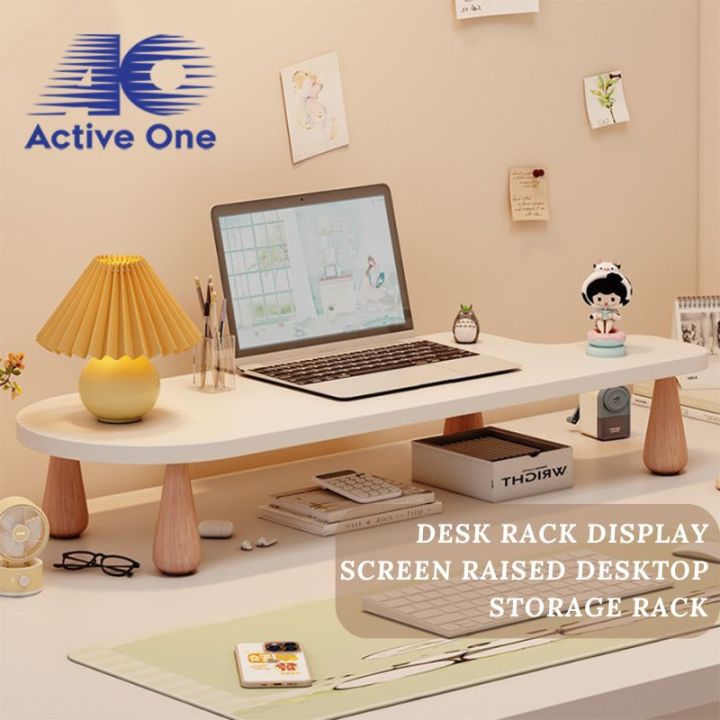 ActiveOne Desk Rack Display Screen Raised Desktop Storage Rack ...