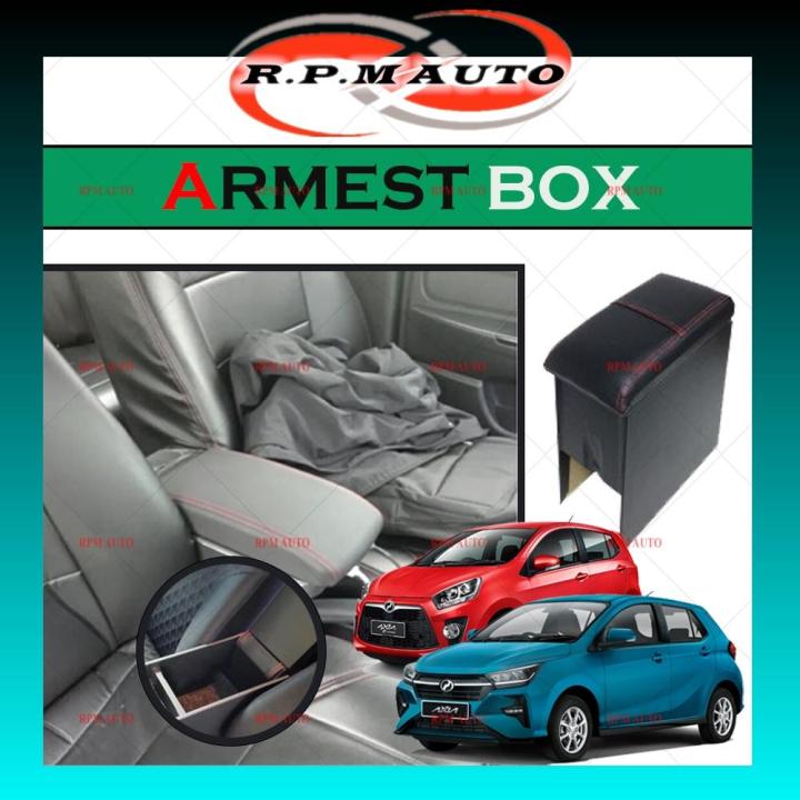 Perodua Axia Arm Rest Car Armrest Console Box For OEM Storage Car ...