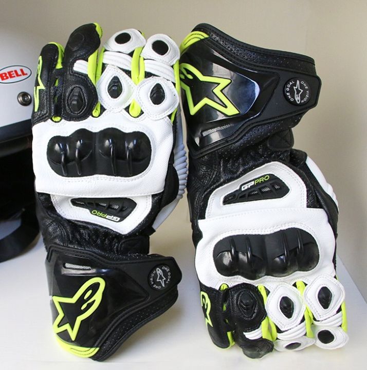 ALPINESTARS Knight Motorcycle Riding Gear Gloves MotoGP Motorbike ...