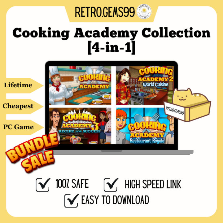 [PC Digital Download] Cooking Academy Games Collection Value Bundle 4 ...
