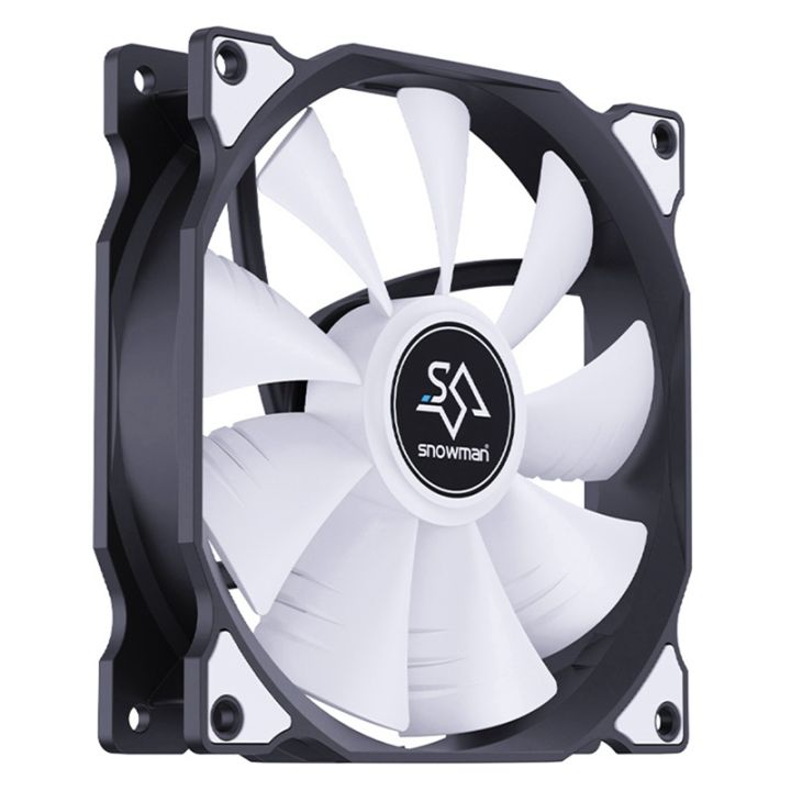 (EJVF) Computer Case Fan 120mm Quiet Cooling Fan 4PIN PWM Cooler Fan ...