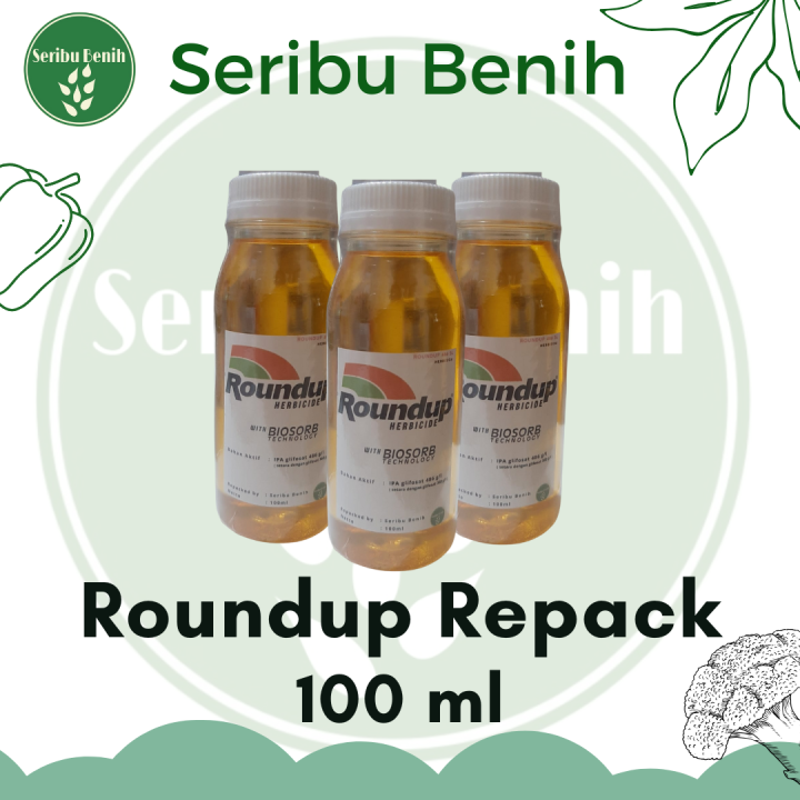 100ml Herbisida ROUNDUP BIOSORB 486 SL - Racun Obat Pembasi Rumput Liar ...