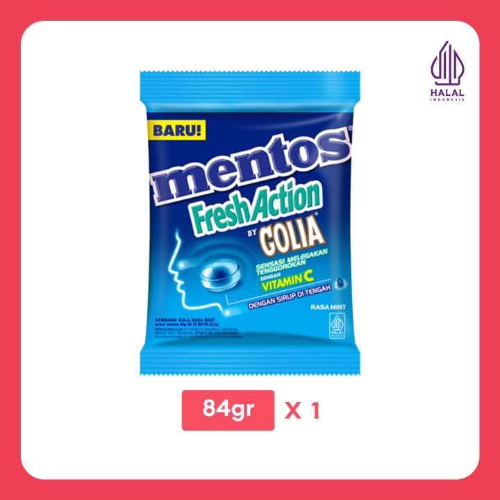 Mentos Golia Mint 84gr | Lazada Indonesia