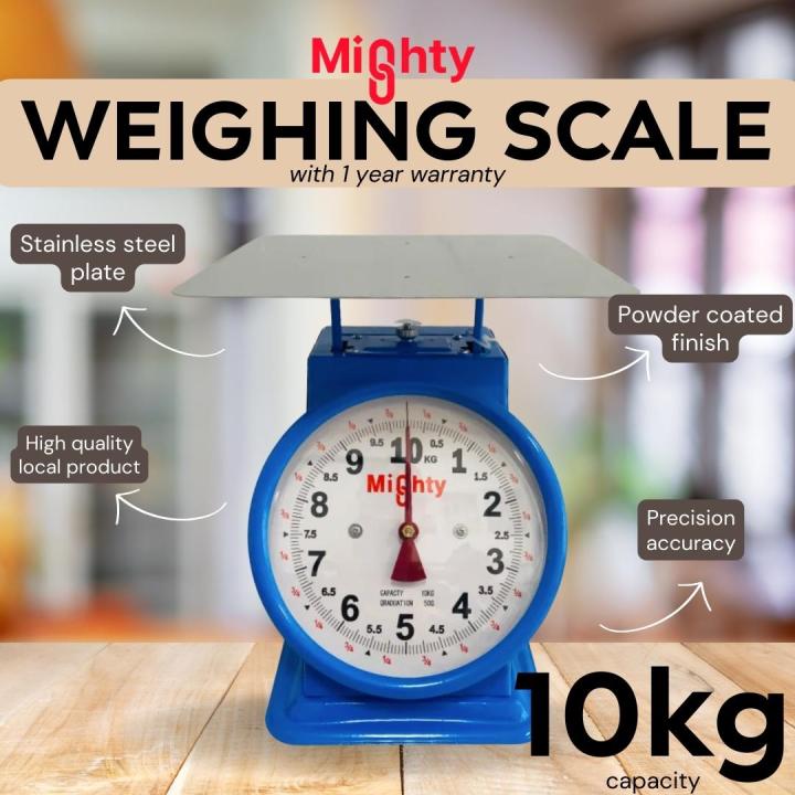 [Mighty] Weighing Scale 10 kiloagrams / Timbangan 10 kilo / Flat Scale ...