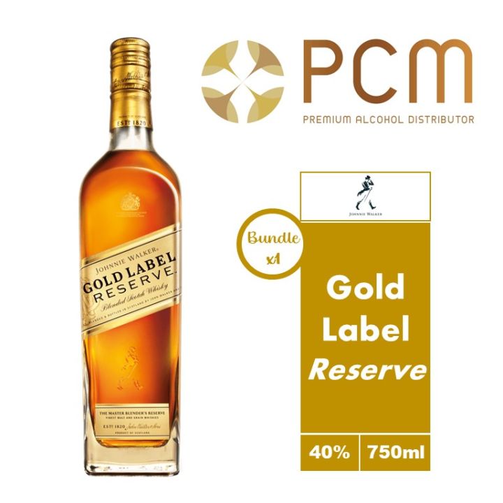 Johnnie Walker Gold Label Reserve 750ml (No box) | Lazada Singapore