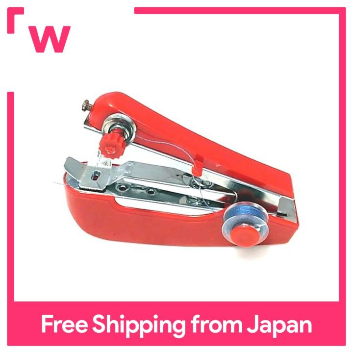 Portable, handheld sewing machine, looks just like a stapler, palm ...