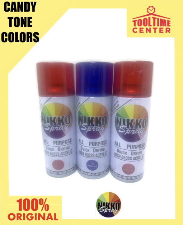 Nikko All Purpose Quick Drying High Gloss Acrylic Spray Paint 400cc ...