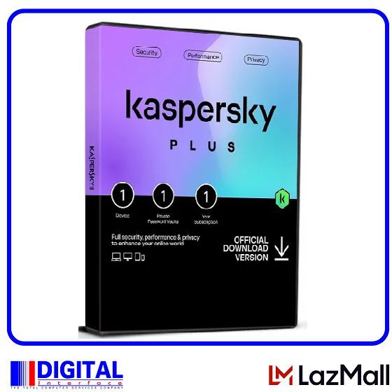 Kaspersky Plus 1 Device (1 Year Subscription) | Lazada PH