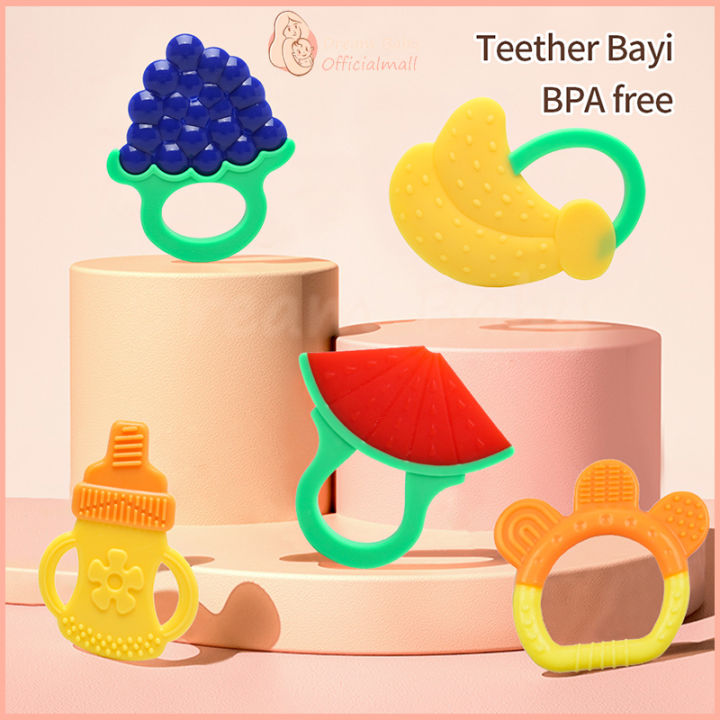 DreamBaby Teether bayi/Mainan bayi 0-6 bulan lucu gigitan bayi | Lazada ...