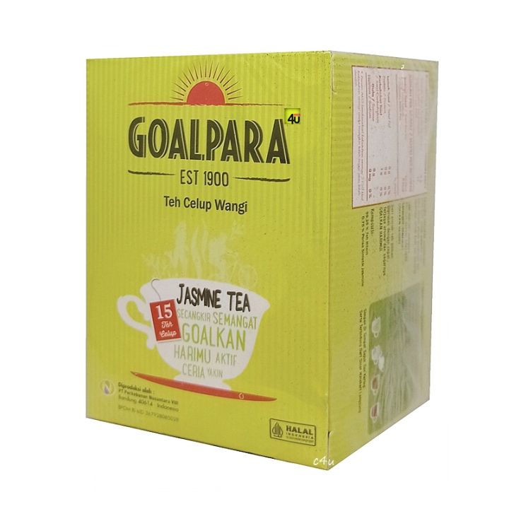 Goalpara - Teh Celup Jasmine - Isi 15 kantong | Lazada Indonesia