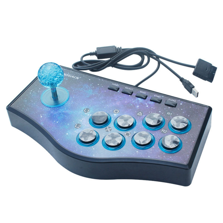 (BUZN) USB Arcade Fight Stick Street Fighting Joystick Gamepad ...