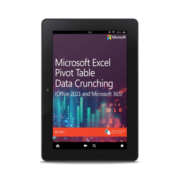 [eBook]Microsoft Excel Pivot Table Data Crunching (Office 2021 and ...